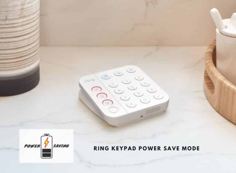 Ring Keypad Power Save Mode For Battery-Saving - DIY Smart Home Hub