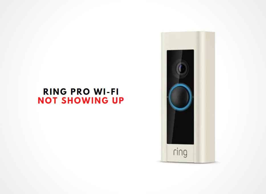 2 Ways to Fix Ring Pro Wi-Fi Not Showing Up - DIY Smart Home Hub