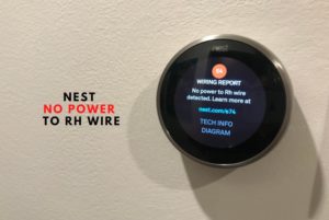2 Ways To Fix Nest No Power To Rh Wire Diy Smart Home Hub