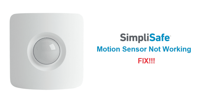 SimpliSafe Motion Sensor Not Working: 3 Fixes - DIY Smart Home Hub