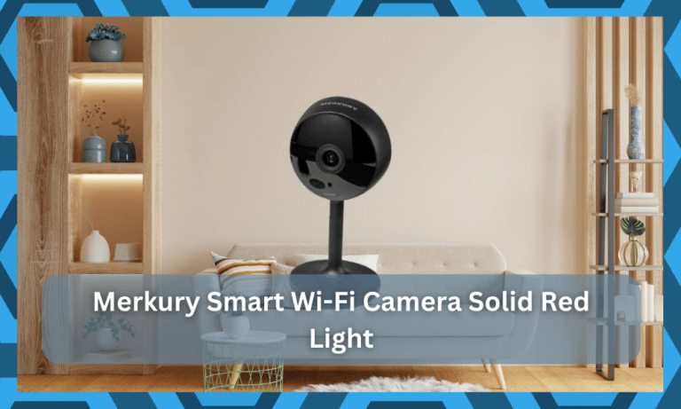 8 Fixes To Merkury Smart Wi-Fi Camera Solid Red Light - DIY Smart Home Hub