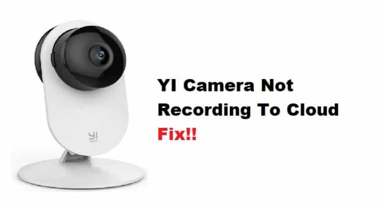 10 Steps To Fix YI Camera Not Recording To Cloud - DIY Smart Home Hub