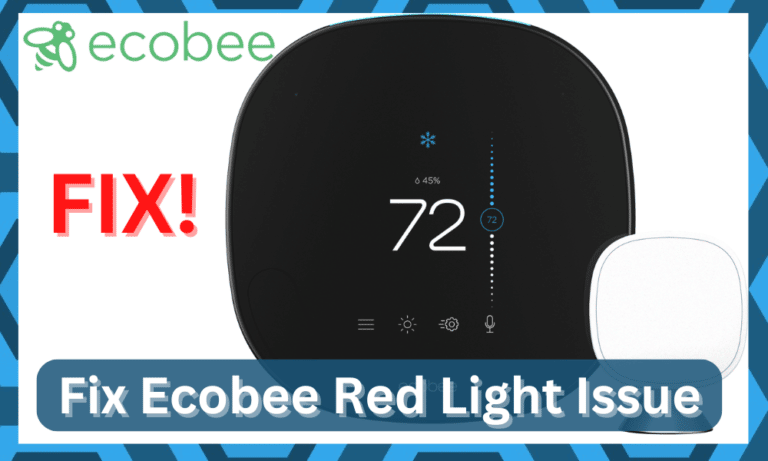 6 Ways To Fix Ecobee Red Light Issue - DIY Smart Home Hub