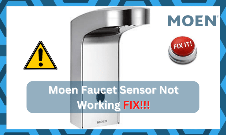 8 Ways To Fix Moen Faucet Sensor Not Working - DIY Smart Home Hub