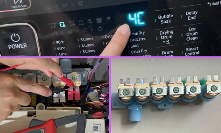 How to Fix Samsung FlexWash 4C Error Code - DIY Smart Home Hub